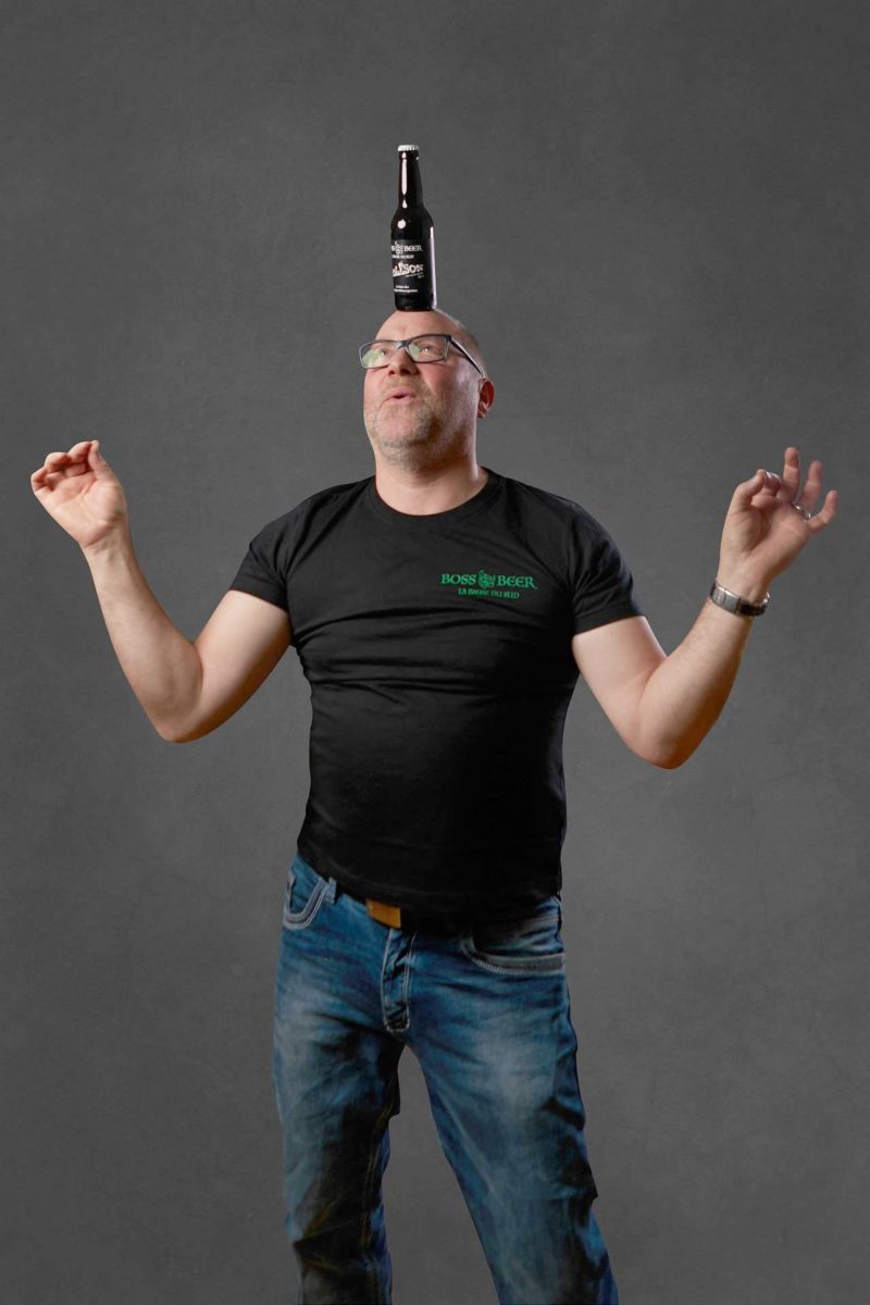 Boss Beer brewery tour & burger | YukonJen in Switzerland